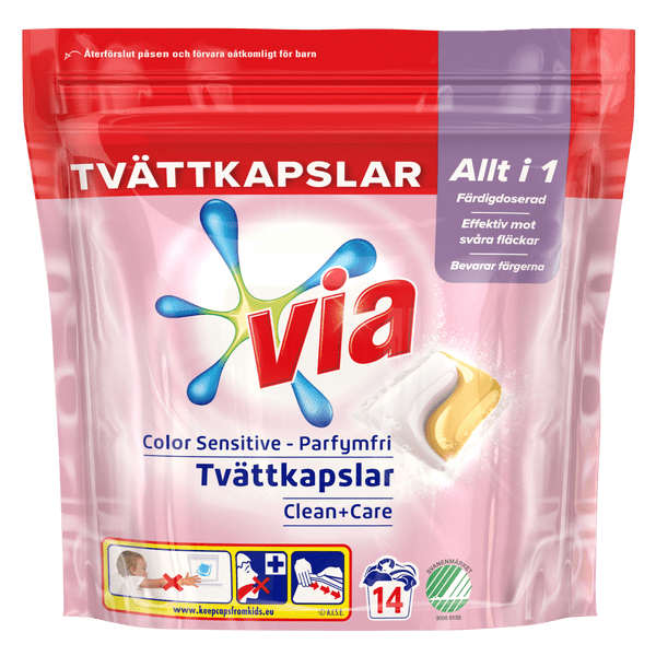Tvättkapslar | Via